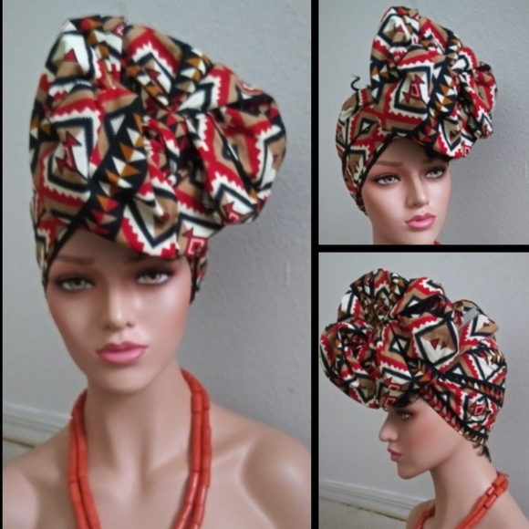 Accessories | Fabric Head Wrap African Head Scarf Wrap | Poshmark